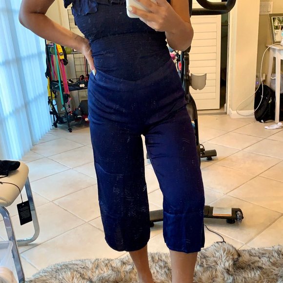 Chaser | Pants & Jumpsuits | Brand New Silky Wide Leg Zip Back Trouser ...